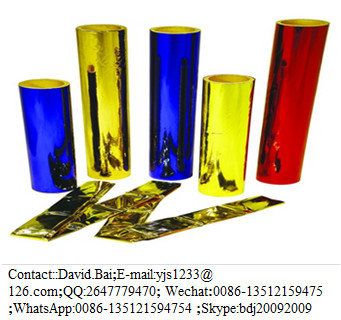 Color Coated Metalllized PET film