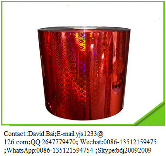 Colorful holographic film