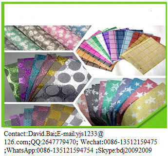 Colorful glitter film