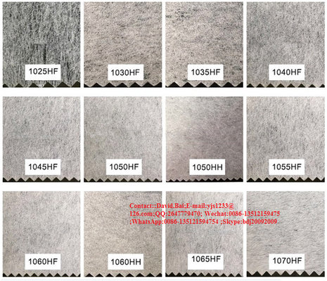 100% polyester non-woven interlining