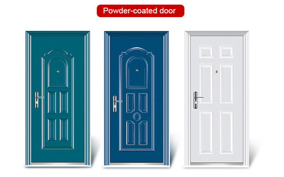 Steel acoustic door
