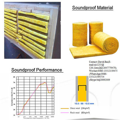 Solid core sound proof door