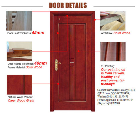 Solid core sound proof door