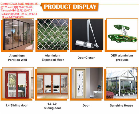 aluminum frame acoustic doors
