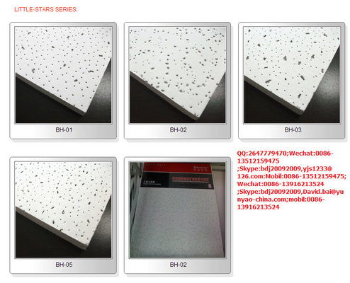 mineral ceiling tiles/mineral wool board