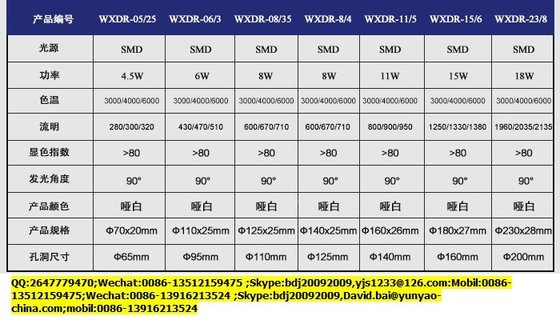 LED Down light