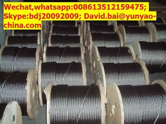 Non Twisting Flexible steel wire rope galvanized