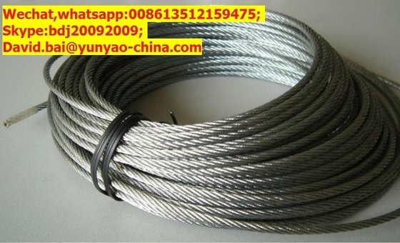 Non Twisting Flexible steel wire rope galvanized