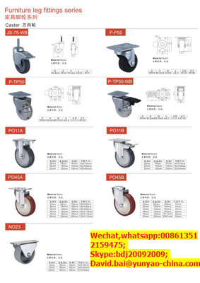 Furniture leg fitting hardware
