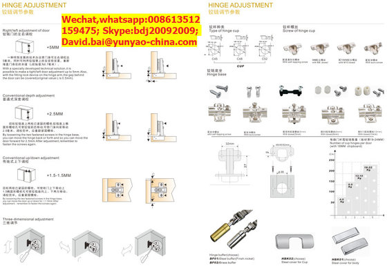 Furniture hing hardware series