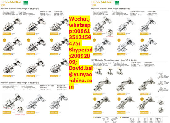 Furniture hing hardware series