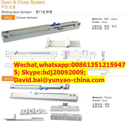 Open and close hardware