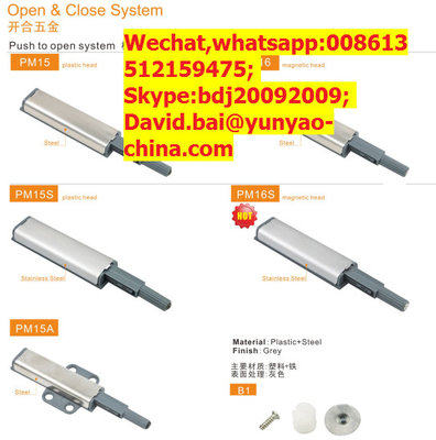 Open and close hardware