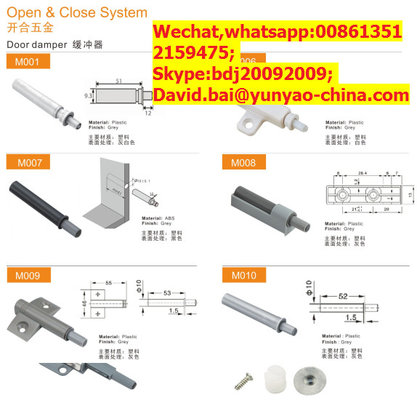Open and close hardware