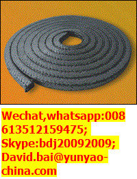 Expanded Graphite Packing Reinforced with Inconel wire/Expanded Graphite Packing Reinforced with Carbon Fiber