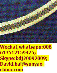 PTFE/Graphite+  Aramid Fiber Packing/PTFE/Graphite+PTFE Packing