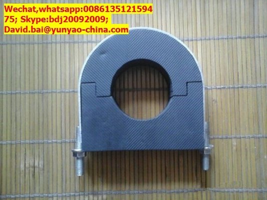 Polyurethane foam insulation pipe hanger