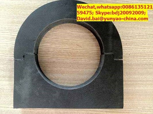 Polyurethane foam insulation pipe hanger