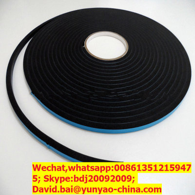 Double side black NBR foam tape