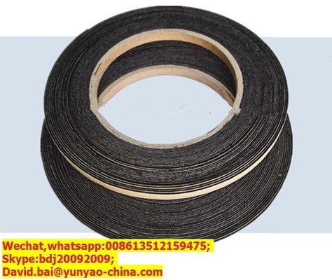 Single side flocked cloth foam tape