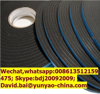 Reverse wound pvc foam spacer tape