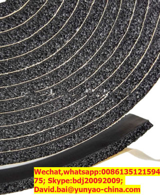 Low density foam weatherstrip tape