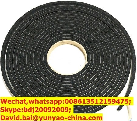 Cellular rubber auto and marine weatherstrip