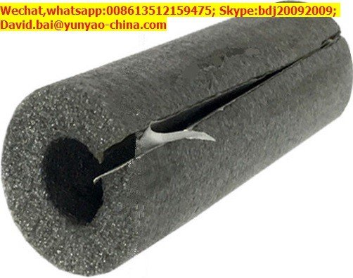 Pipe insulation material closed cell foam tube