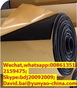 Rubber foam insulation sheet roll