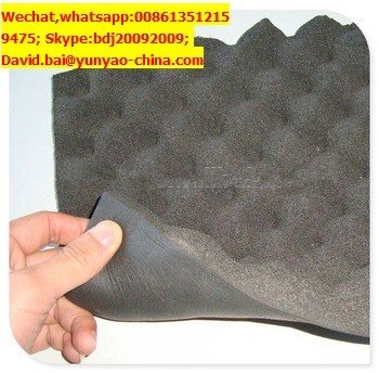 Wave Shape Fireproof Polyurethane acoustic foam panels