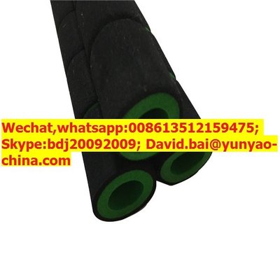 Black foam handlebar grips