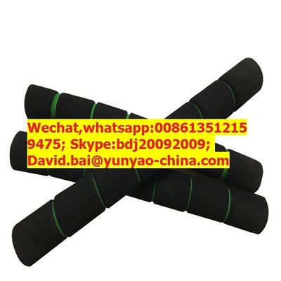 Black foam handlebar grips