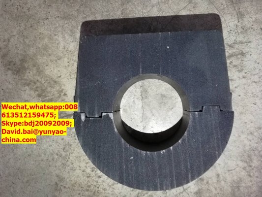 Polyurethane foam insulation pipe hanger