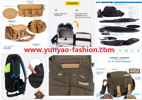 Wholesale Backpack Waterproof DSLR Cases Free Inspection Camera Bag