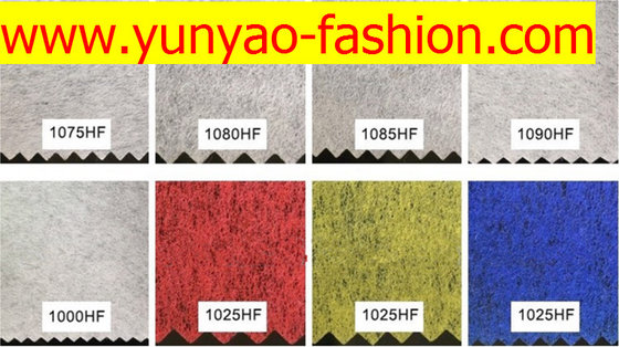 polyester white chinese non-woven factory  for jacket
