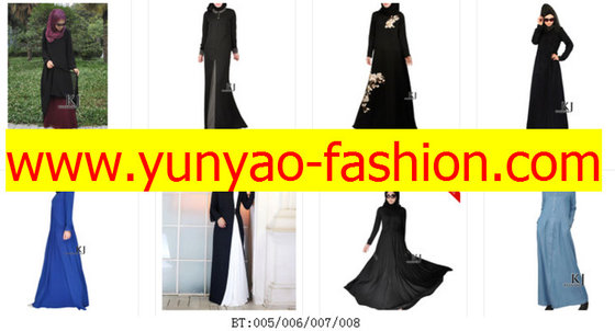 High quality printedfashionable silk women muslim long skirt