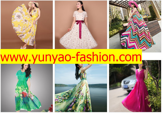 European fashion spring/summer ladies long skirt top designs