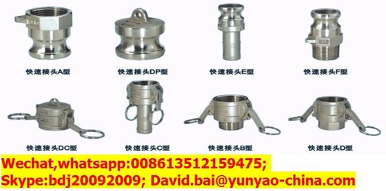 Good Performance Universal Male Female Camlock Quick Release Coupling