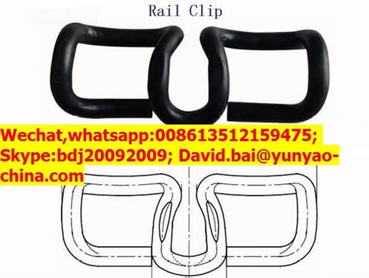 Elastic Clip E2055 rail clip