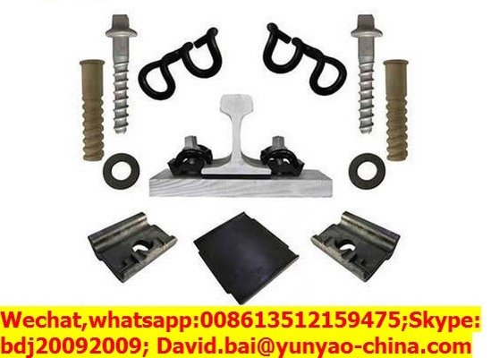 E Type Railway Fastening System Nabla Fastening System Rail