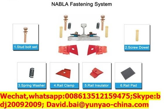 Railway Plastic Screw Dowel for Sleeper ,Plastic HDPE socket for Concrete Sleeper