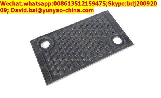 Railway Rubber Pad Free Samples, Rail Track Damping Pad, Rubber Rail Pad