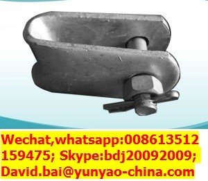 Hot dip galvanized clevis