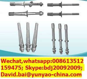 Hot dip galvanized clevis