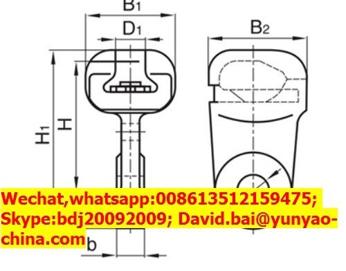 Socket clevis