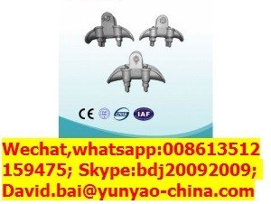 Suspension bridge type clamp