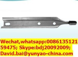 Pole top pin/Russia Hook clamp with bracket