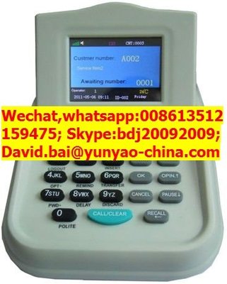 Wireless queue management system for multi-counters and multi services