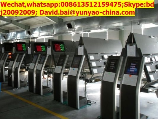 Wireless queue management system for multi-counters and multi services