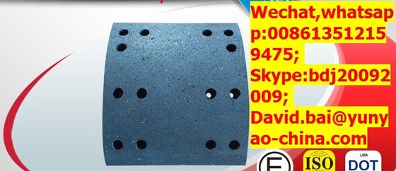 Brake Lining WVA NO.19094/19032/FMSI NO.4515/4551/4702/ 4707/4709/Brake Pad